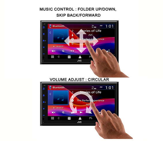 JVC KW-M590BT Head Unit | Creative Installations