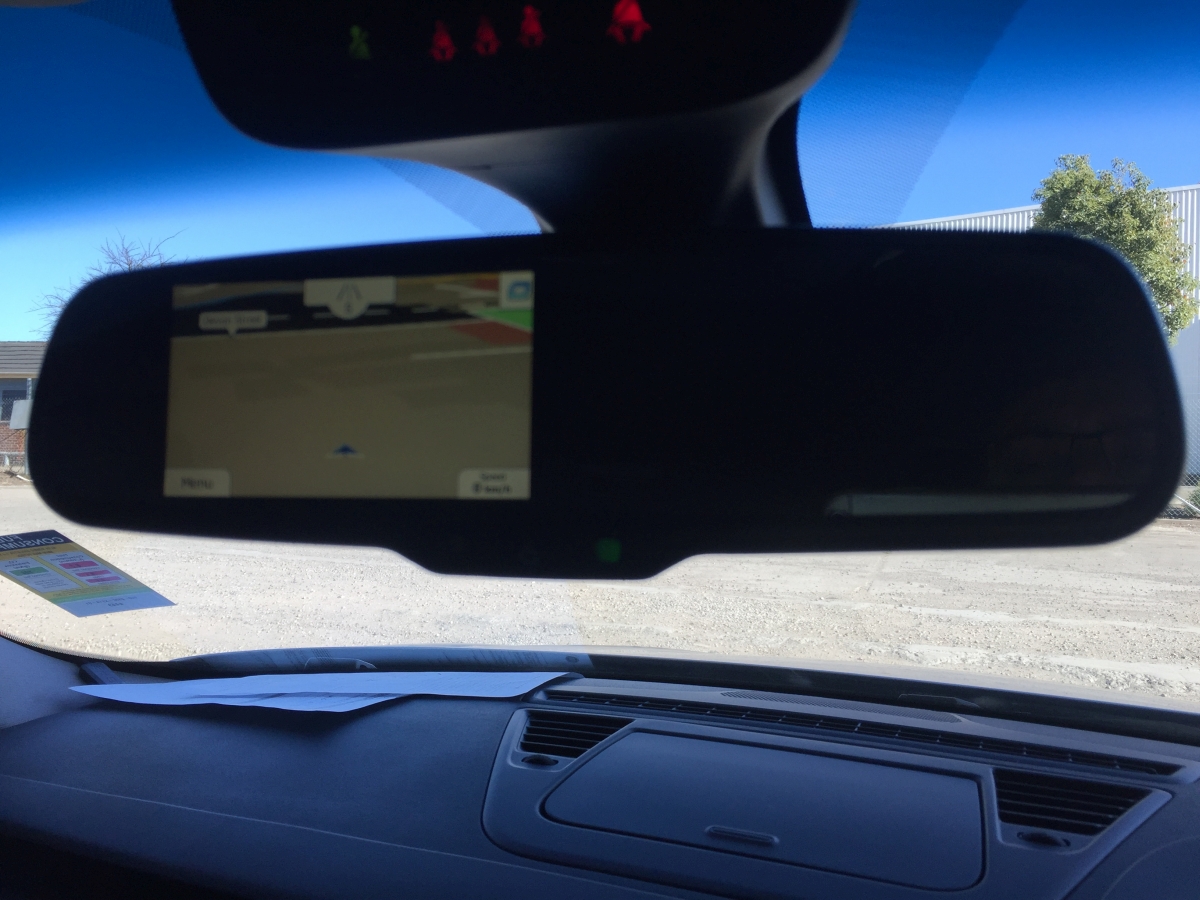Giulietta 2016 Replacement Reverse Mirror Monitor w/ GPS Navigation ...