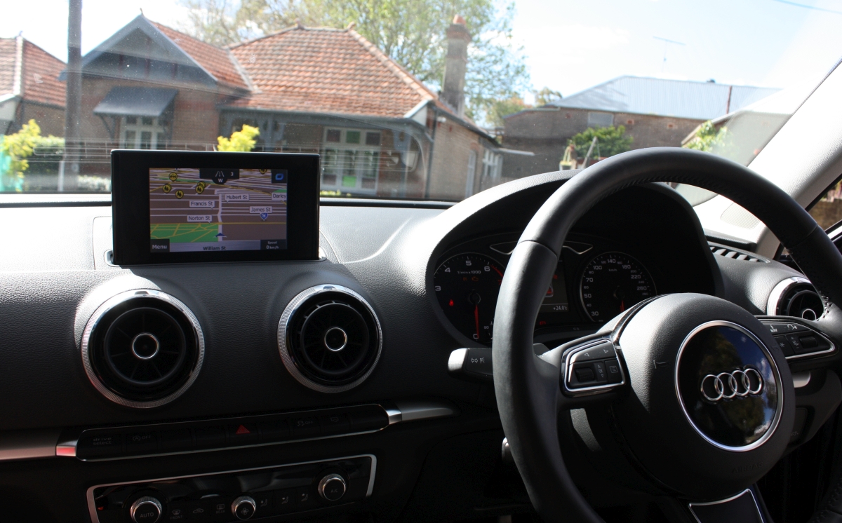 A3 Sportback 2013 Integrated GPS Navigation System | Creative Installations