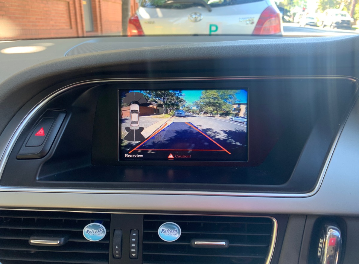 A5 2011 Integrated Reverse Camera | Creative Installations