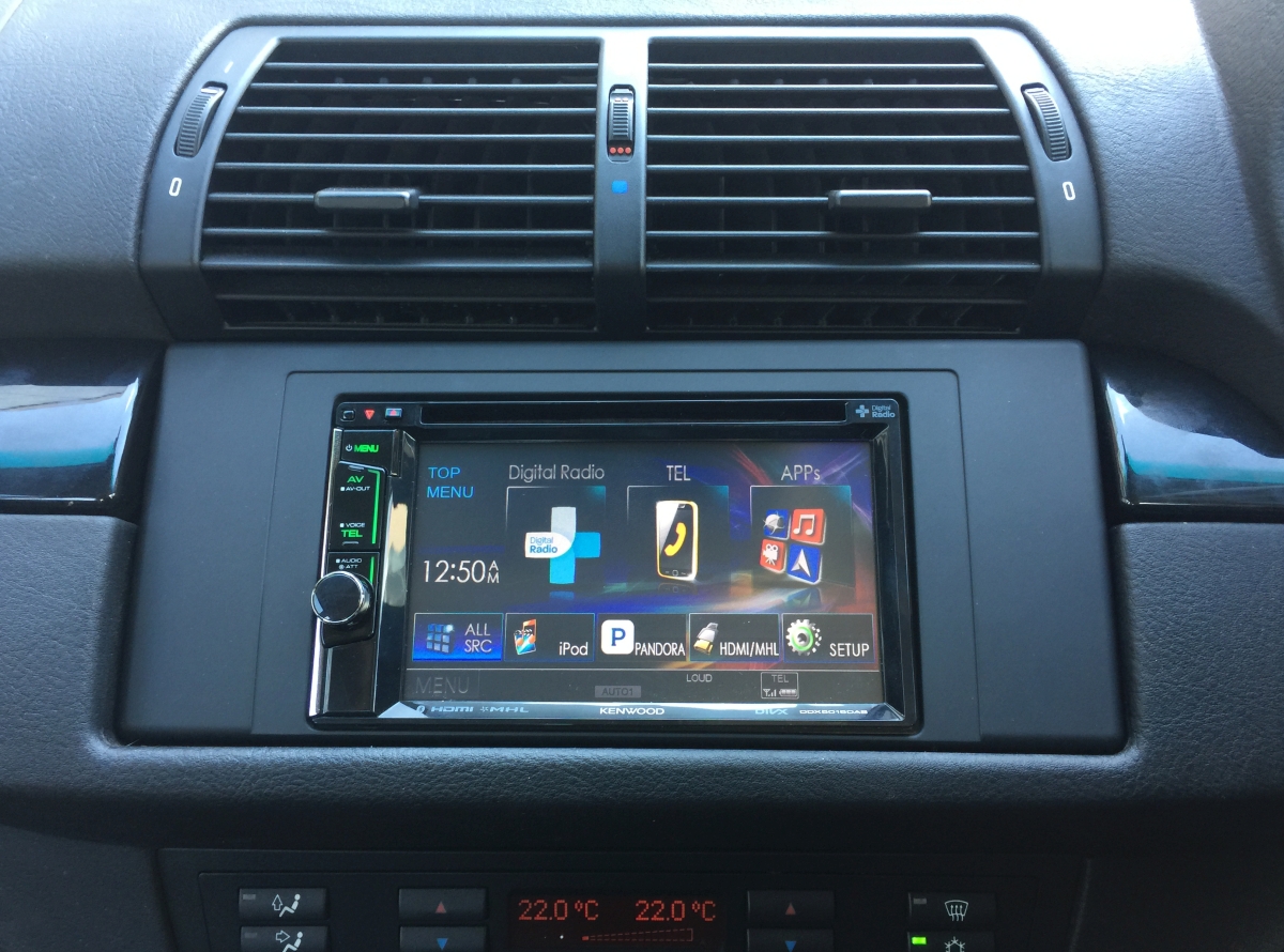X5 2009 DDX5015DAB Infotainment System | Creative Installations