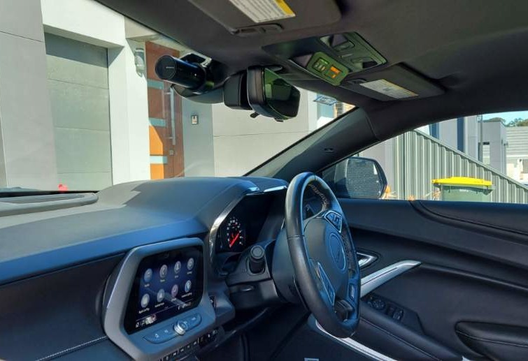 Camaro 2019 BlackVue DR750X-2CH Dash Cameras | Creative Installations