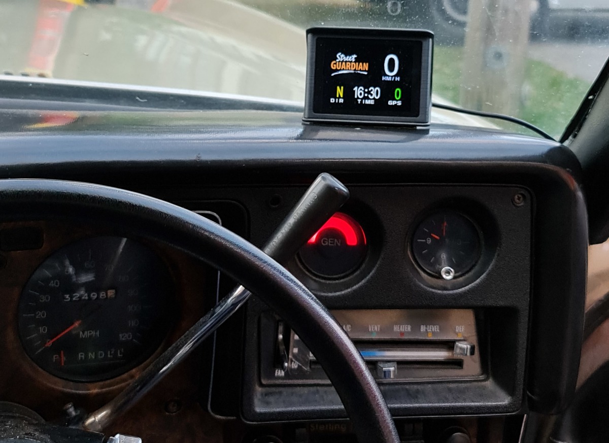 Monte Carlo 1973 Street Guardian SGGGPSAD3 HUD Speedometer | Creative ...