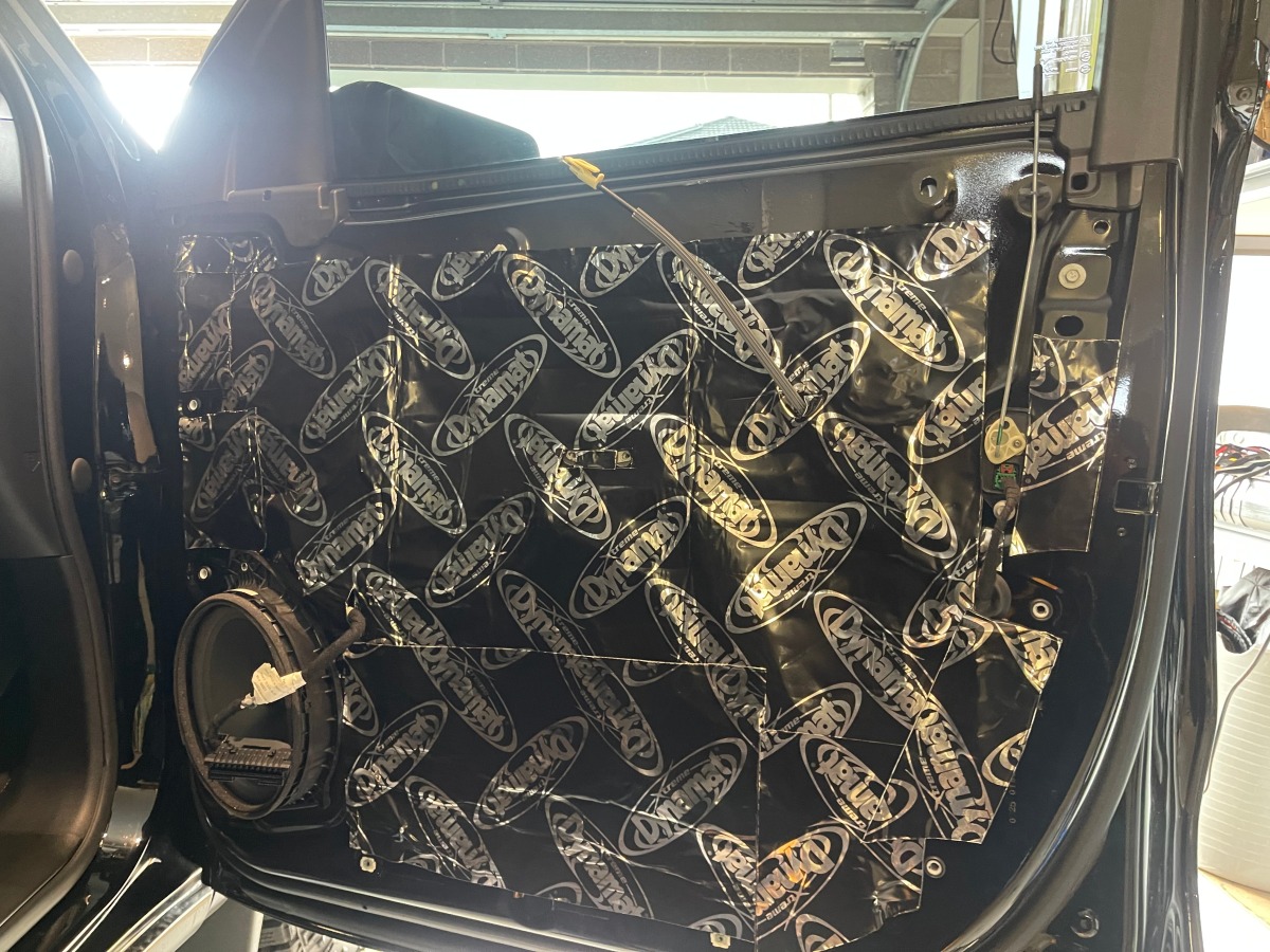 Silverado 2022 Dynamat Sound Deadening | Creative Installations