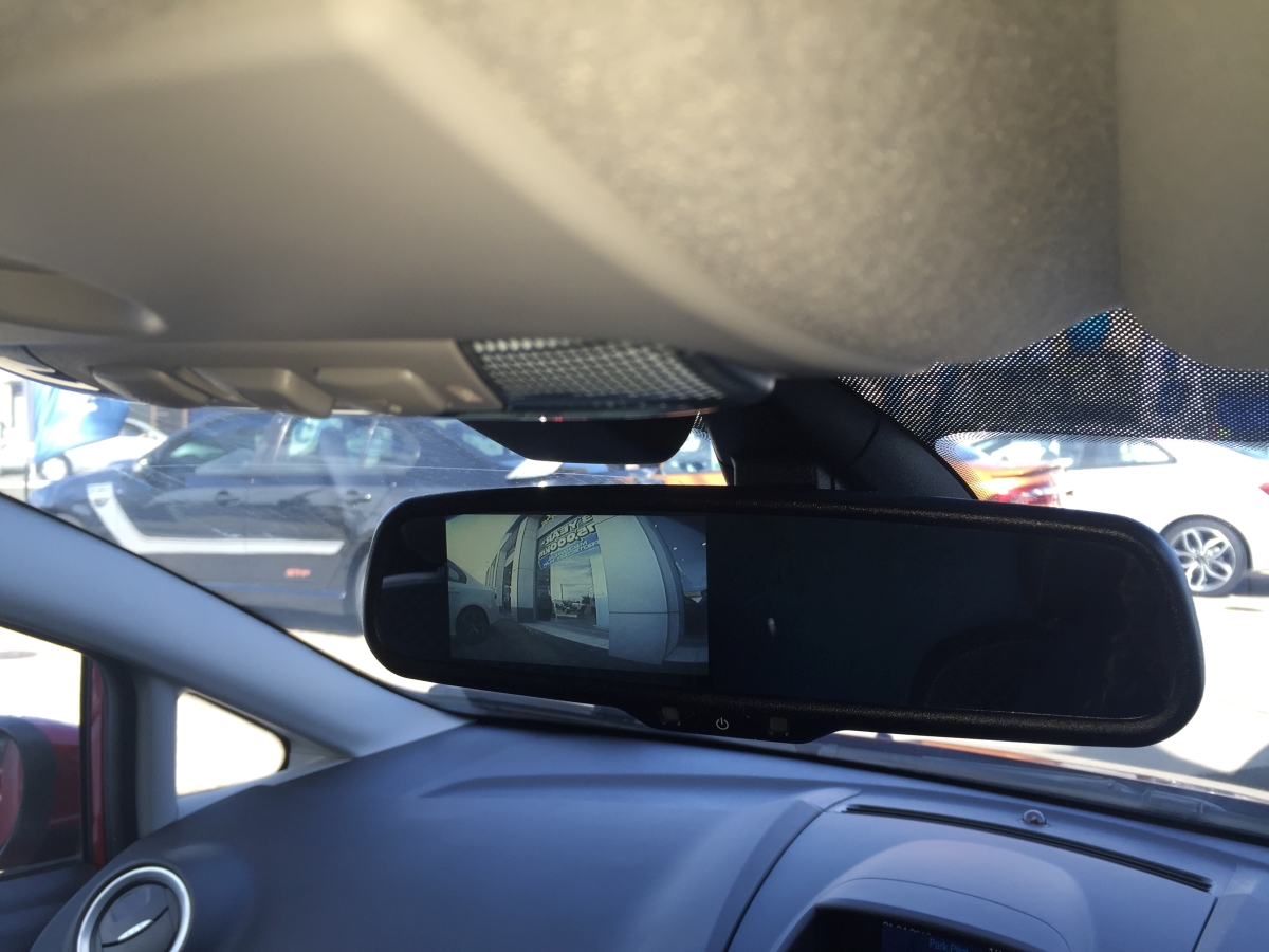 Fiesta 2016 Replacement Reverse Mirror Monitor | Creative Installations