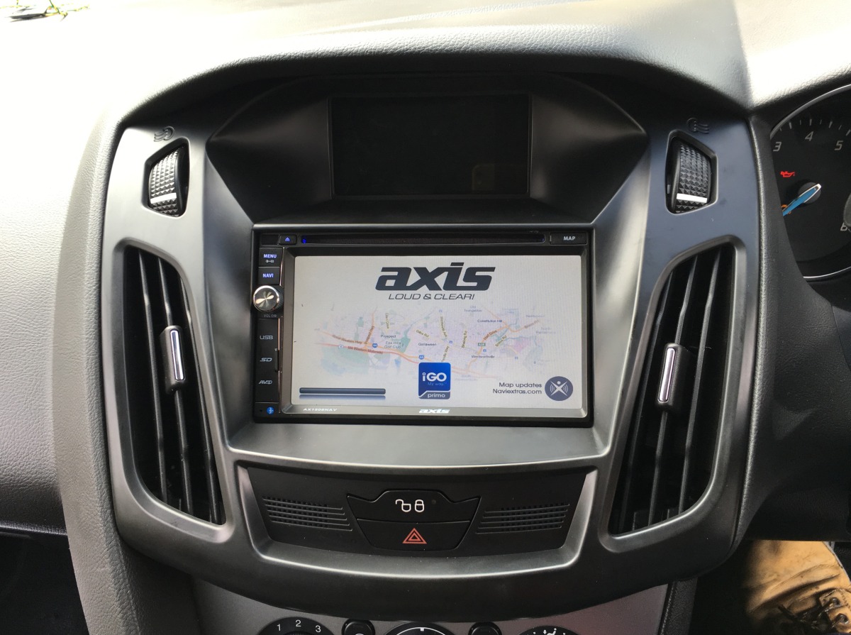 Focus 2014 Axis 1508NAV GPS Navigation System | Creative Installations