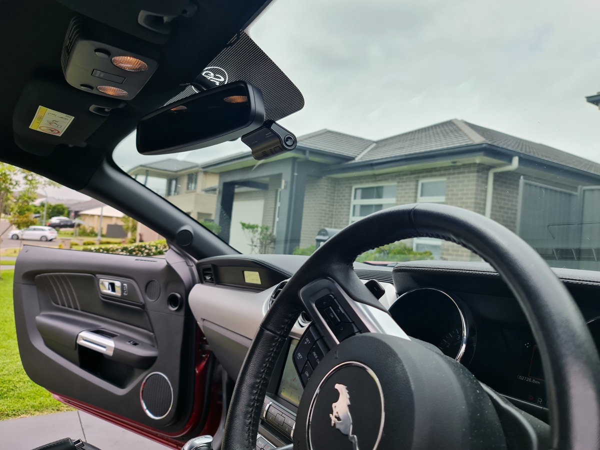 Mustang 2017 IROAD X10 Dash Cameras | Creative Installations