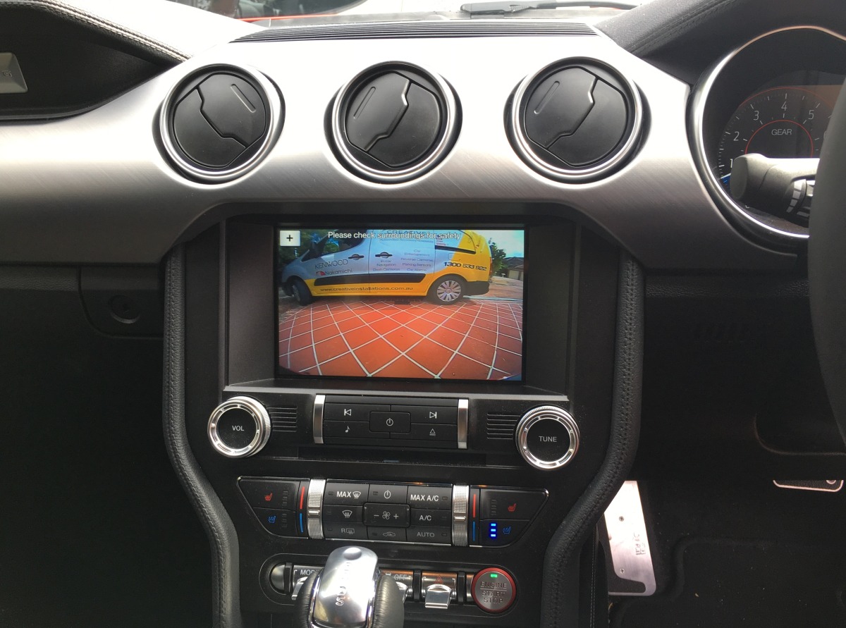 Mustang 2018 Integrated Front Camera | Creative Installations
