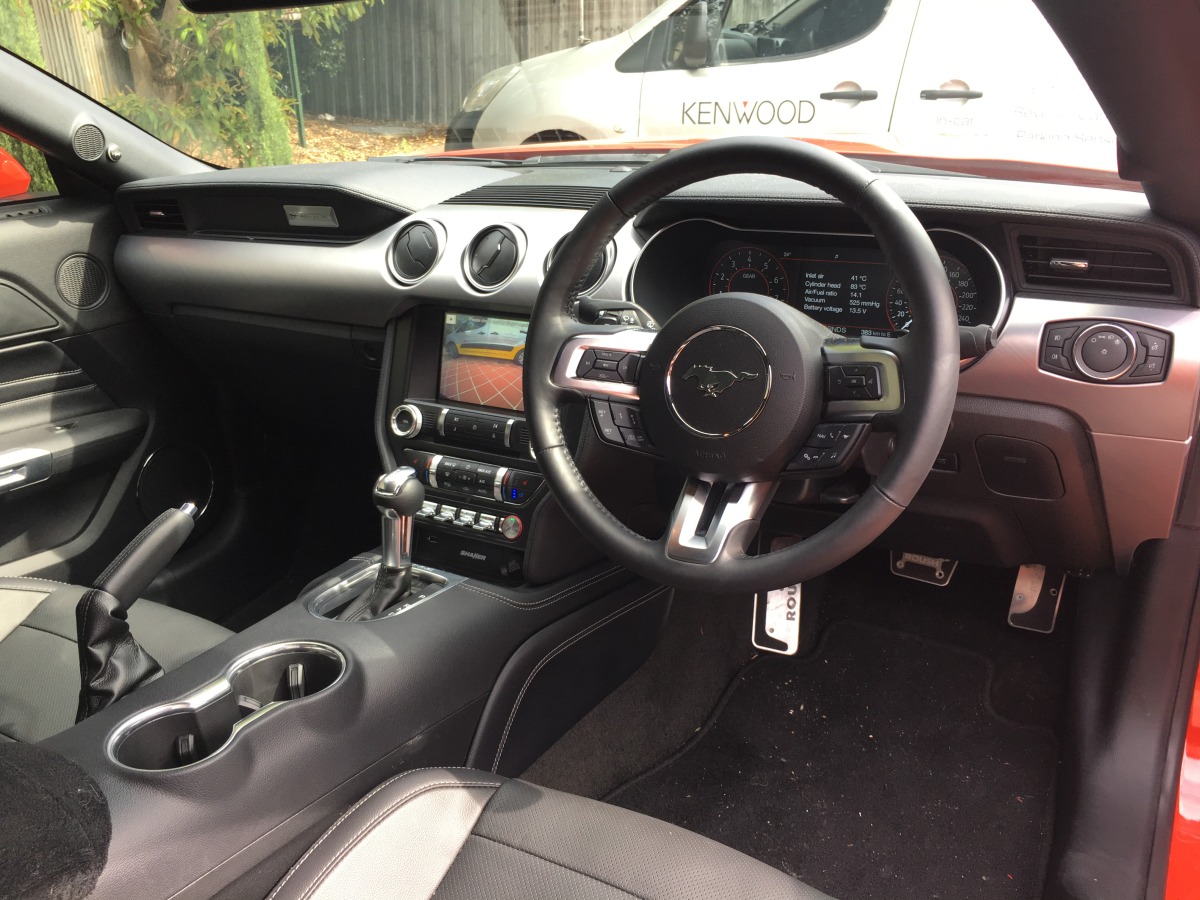 Mustang 2018 Integrated Front Camera | Creative Installations