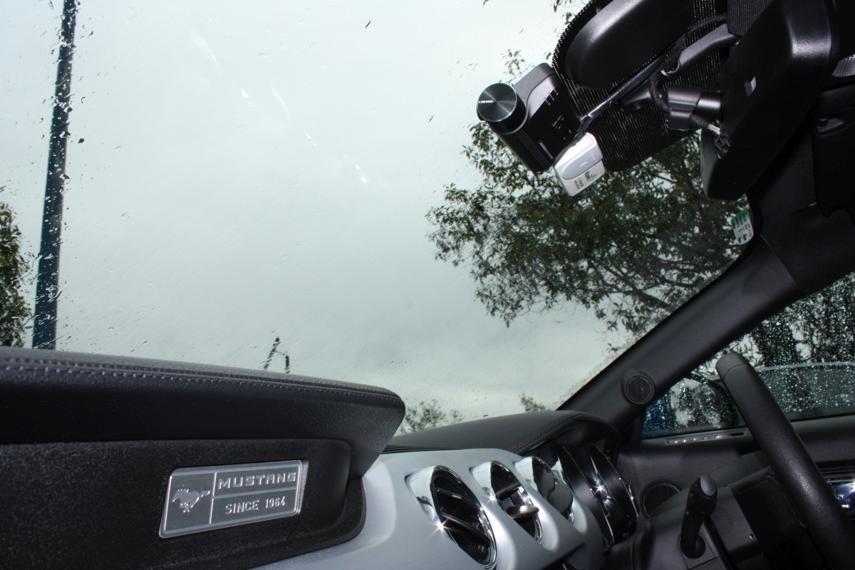 Mustang 2016 THINKWARE F800 Pro Dash Cameras | Creative Installations