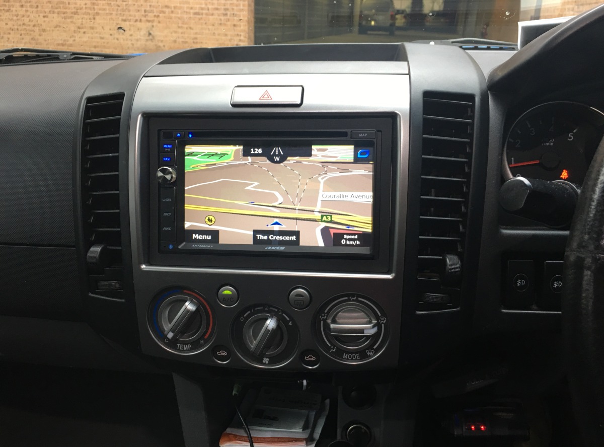 Ranger 2009 Axis 1508NAV Sat Nav | Creative Installations
