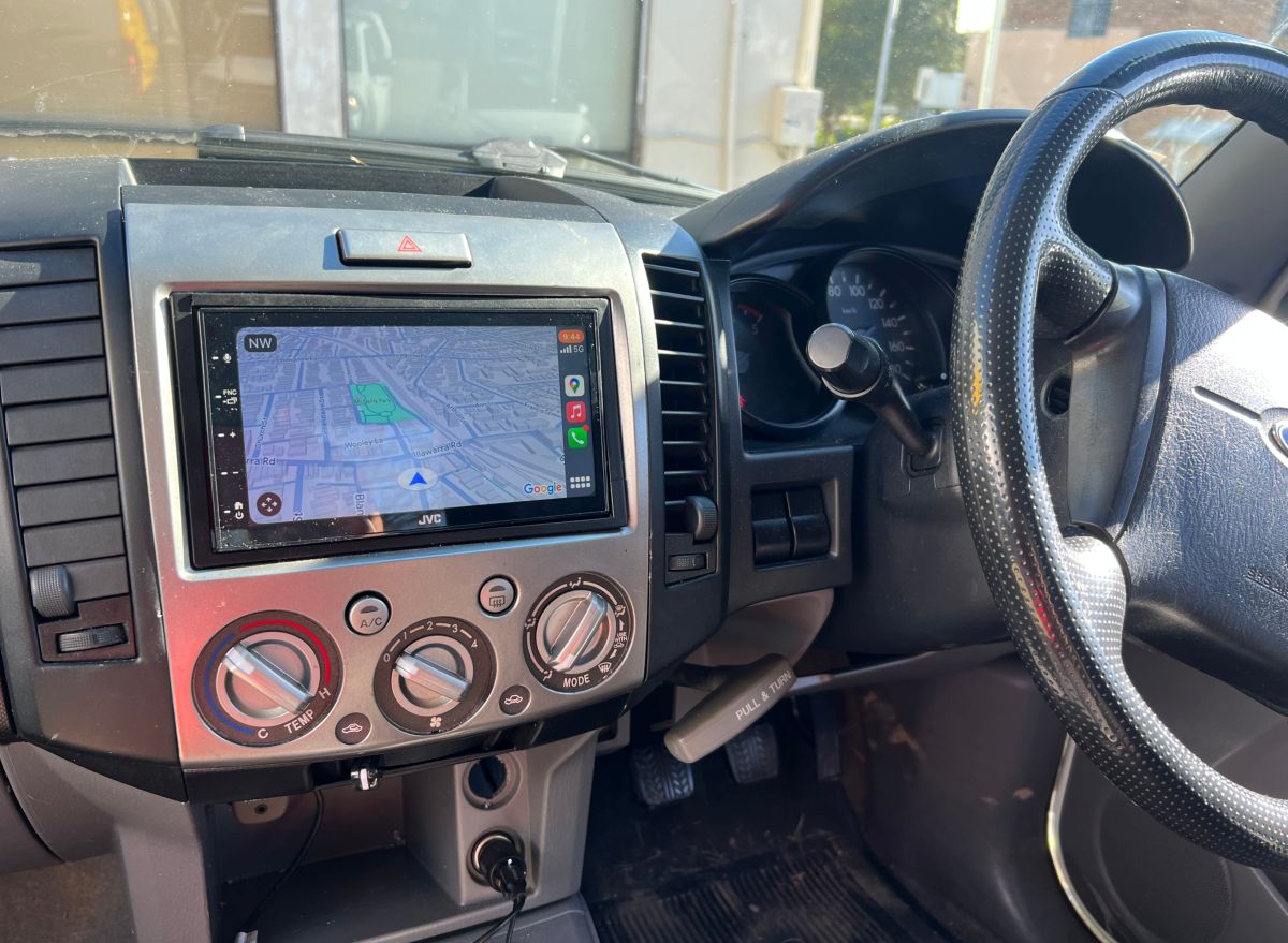 Ranger 2010 JVC KW-M560BT Head Unit | Creative Installations