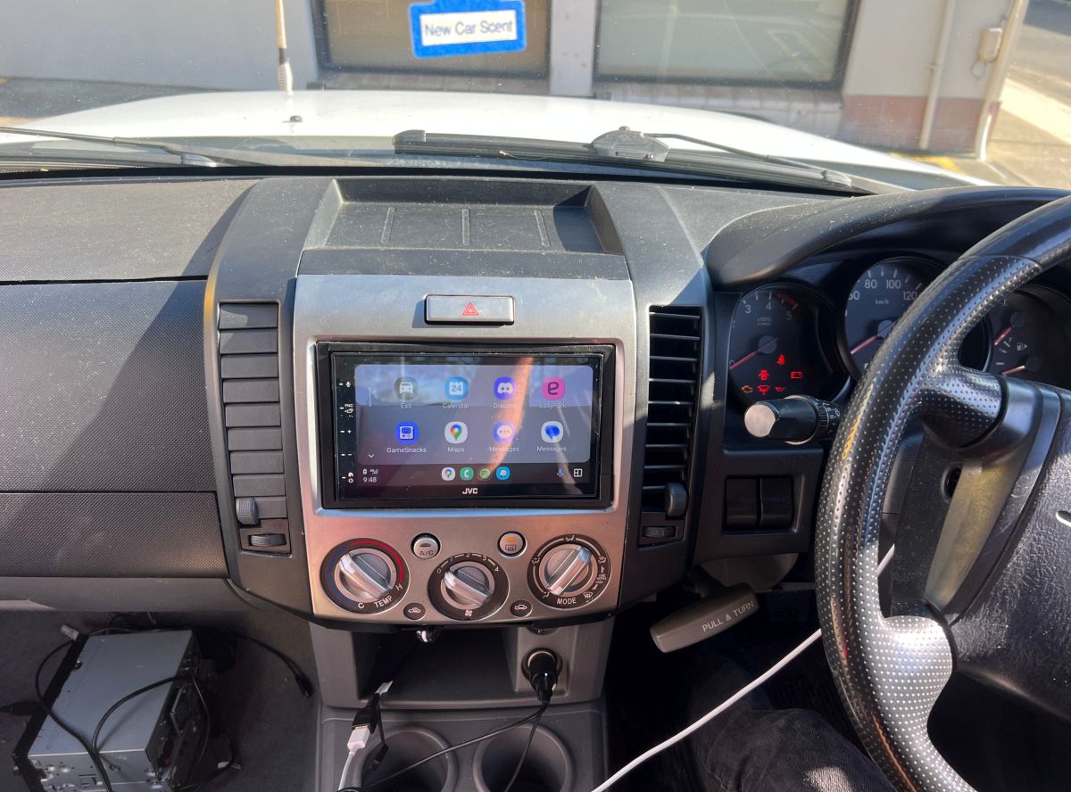 Ranger 2010 JVC KW-M560BT Head Unit | Creative Installations