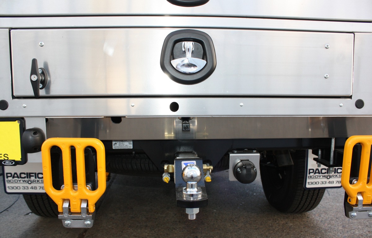 Ranger 2016 Reverse Camera on Pacific Bodyworks Service Body | Creative Installations