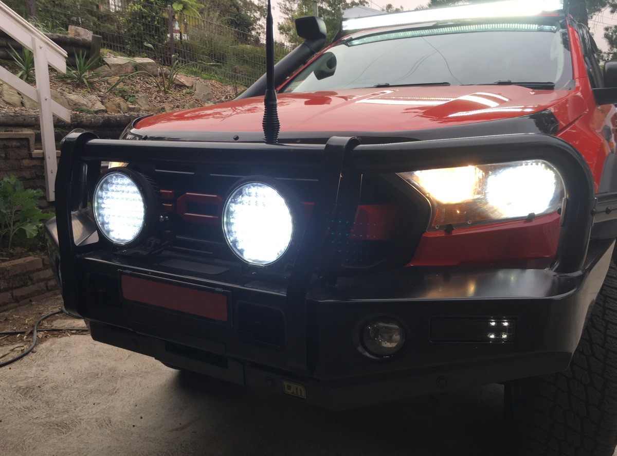 Ranger 2018 BAP Offroad 9” LED Driving Lights | Creative Installations