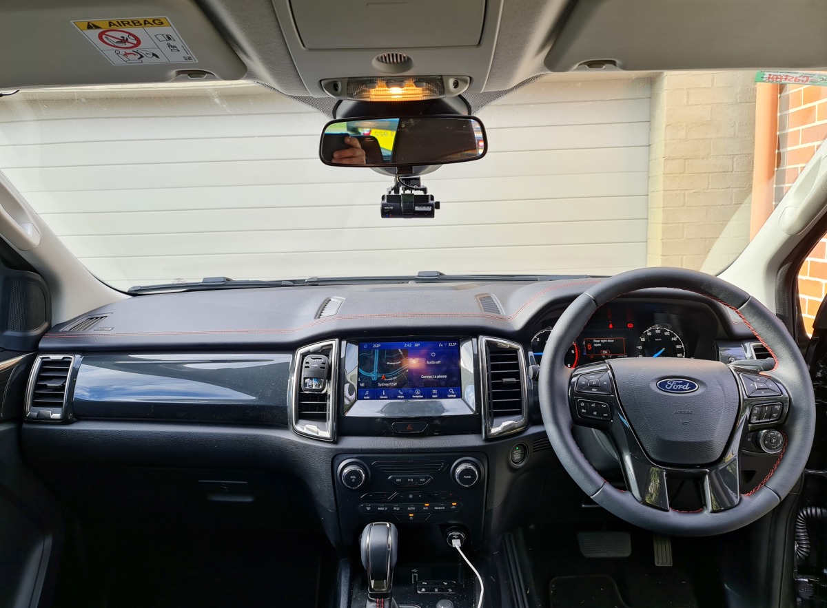 Ranger 2022 IROAD X5 Dash Cameras | Creative Installations