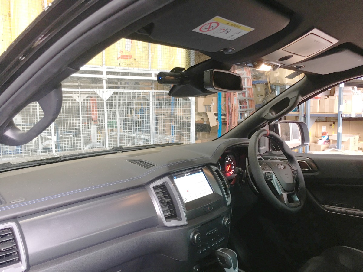 Ranger Raptor 2019 BlackVue DR750S-2CH Dash Cameras | Creative ...