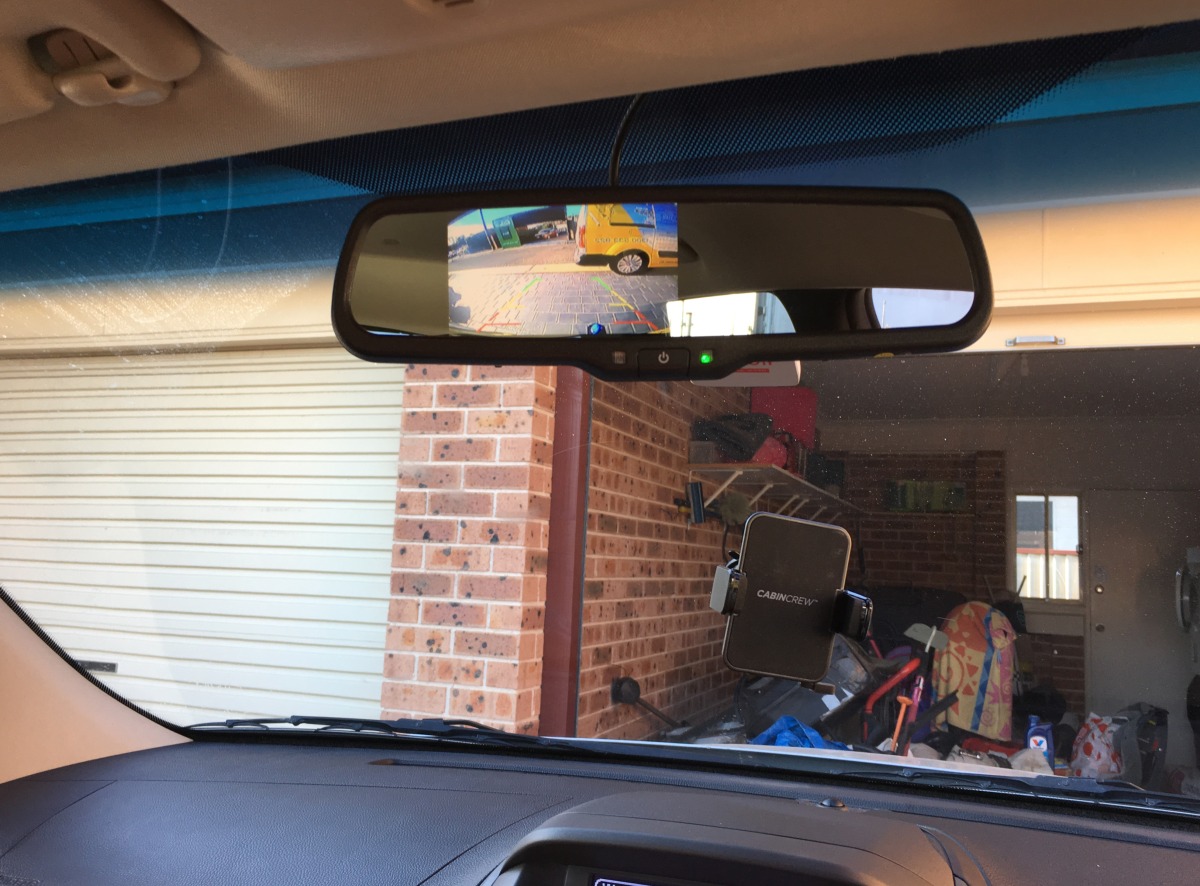 Territory 2013 Replacement Reverse Mirror Monitor | Creative Installations