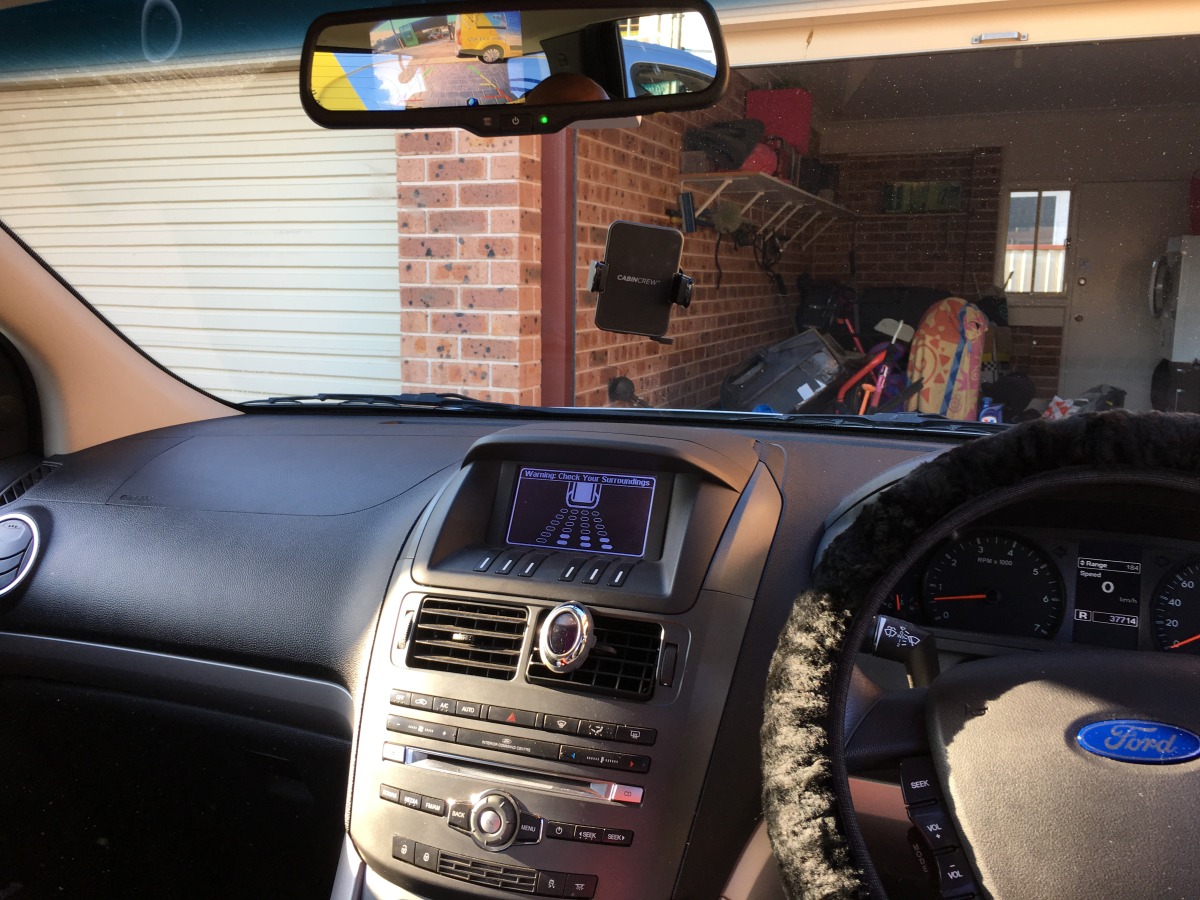 Territory 2013 Replacement Reverse Mirror Monitor | Creative Installations