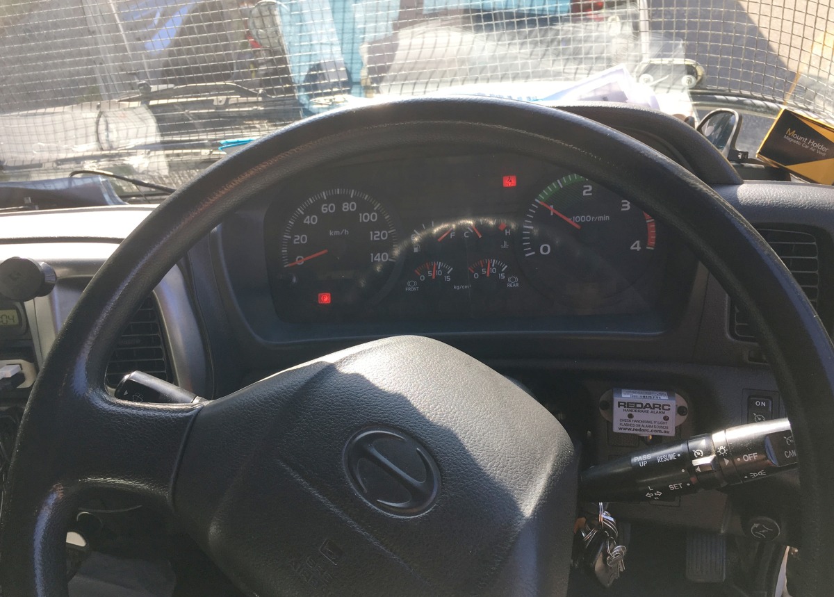 Hino 500 Series FD1J 2010 REDARC HBA1224 Handbrake Alarm | Creative ...