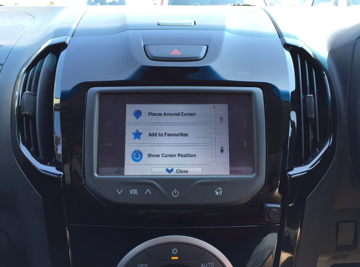 Colorado Ute 2015 Integrated GPS Navigation System | Creative Installations