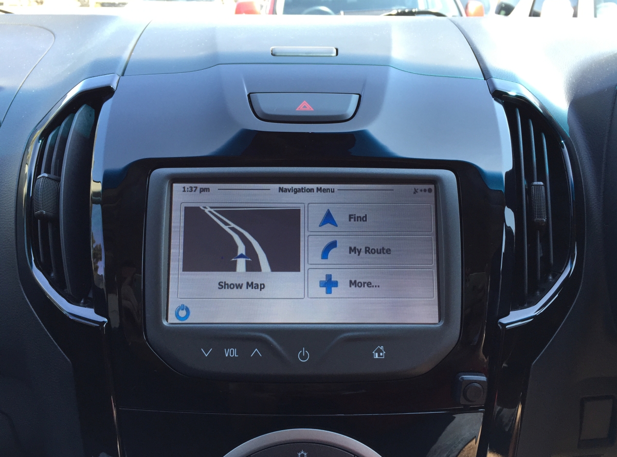 Colorado Ute 2015 Integrated GPS Navigation System | Creative Installations