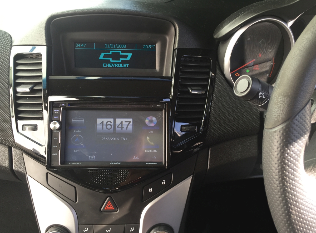 Cruze 2011 Axis 1408NAV Sat Nav | Creative Installations