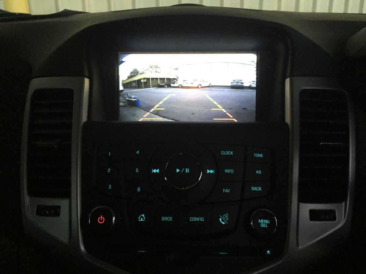 Cruze 2016 Integrated Reverse Camera | Creative Installations