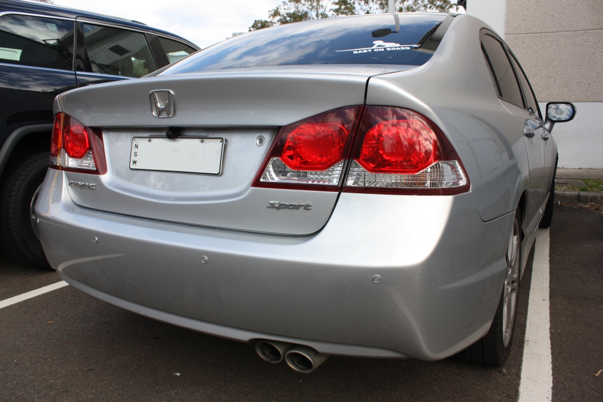 Civic Sedan 2009 Reverse Parking Sensors - LED | Creative Installations