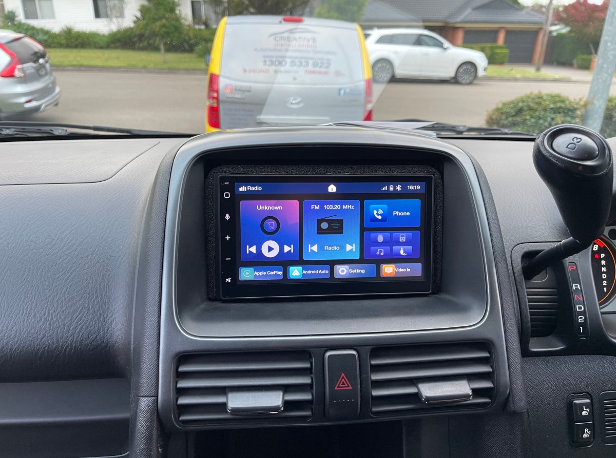 CRV 2005 Mongoose Q-U720AC Head Unit | Creative Installations