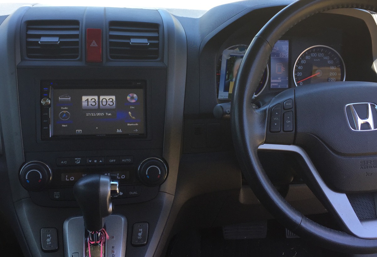 CRV 2007 Axis 1408NAV Sat Nav | Creative Installations