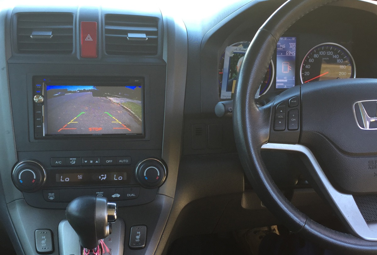 CRV 2007 Axis 1408NAV Sat Nav | Creative Installations