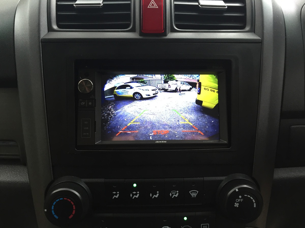 CRV 2007 Axis AX1488BT In-Dash Multimedia Receiver | Creative Installations