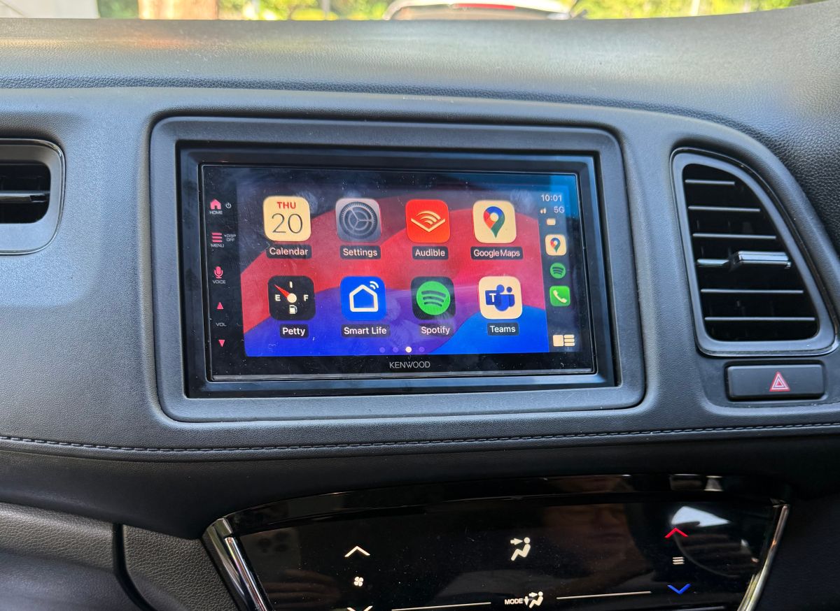 HR-V 2019 Kenwood DMX7522S Head Unit | Creative Installations