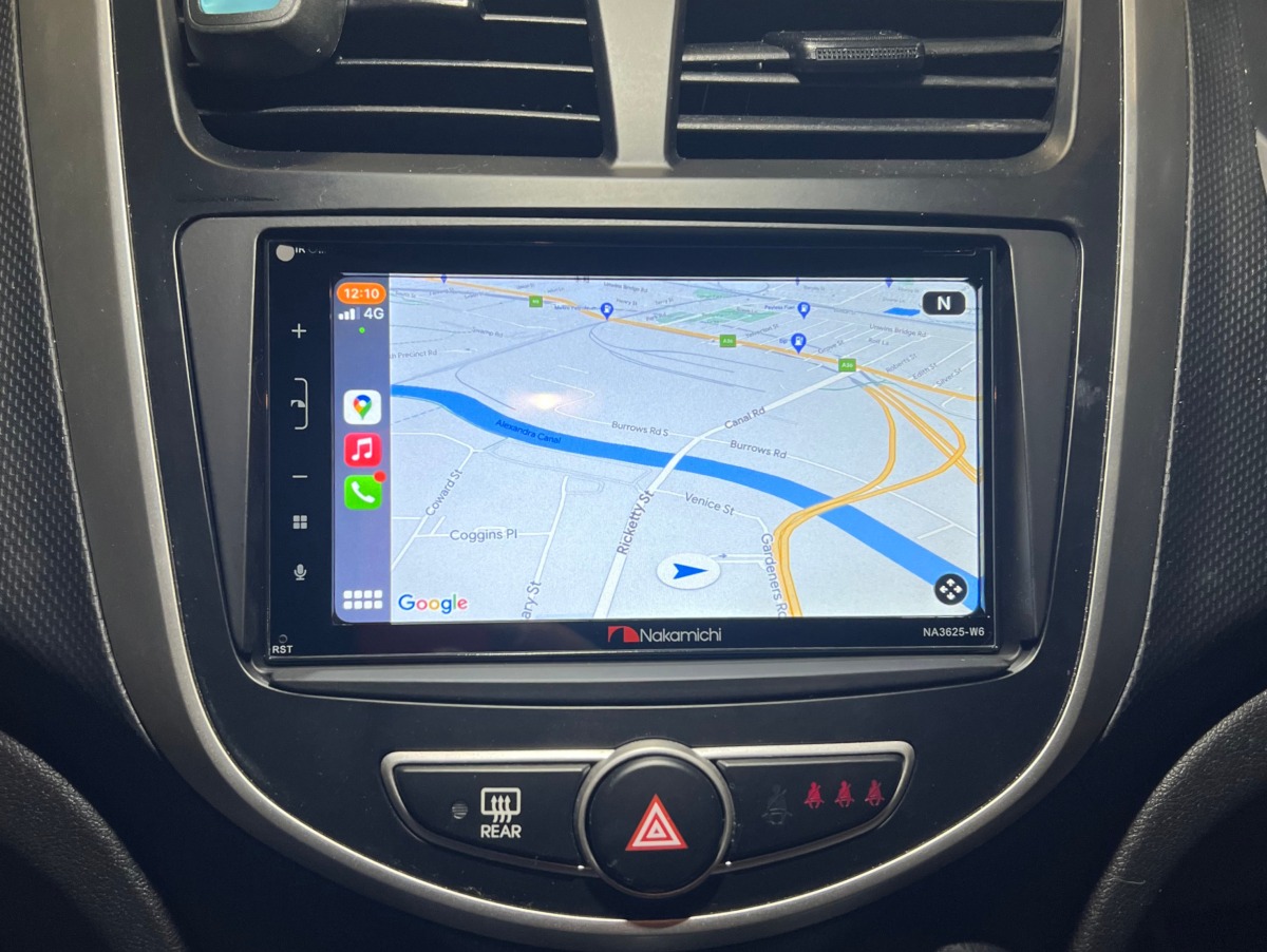 Accent 2013 Nakamichi NA3625-W6 Head Unit | Creative Installations