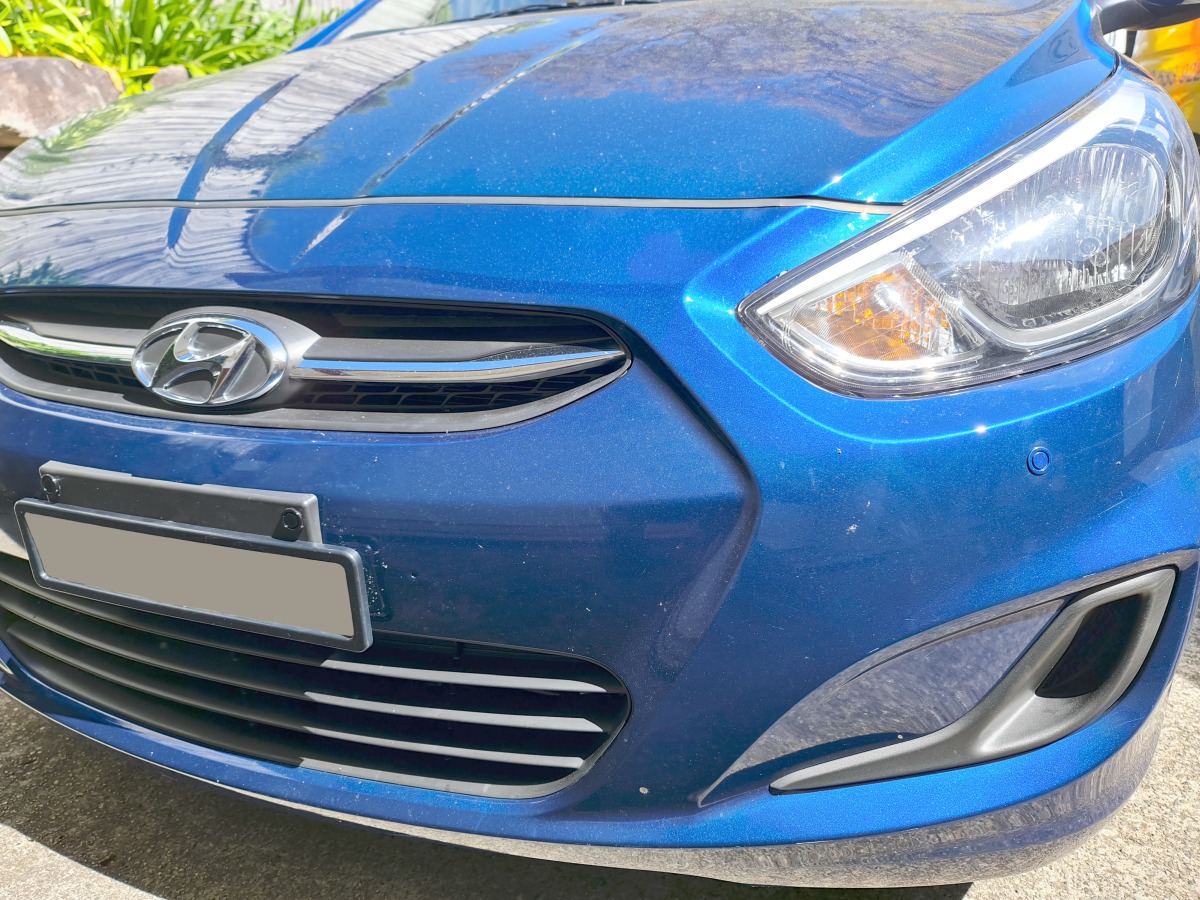 Accent 2016 Front Parking Sensors | Creative Installations