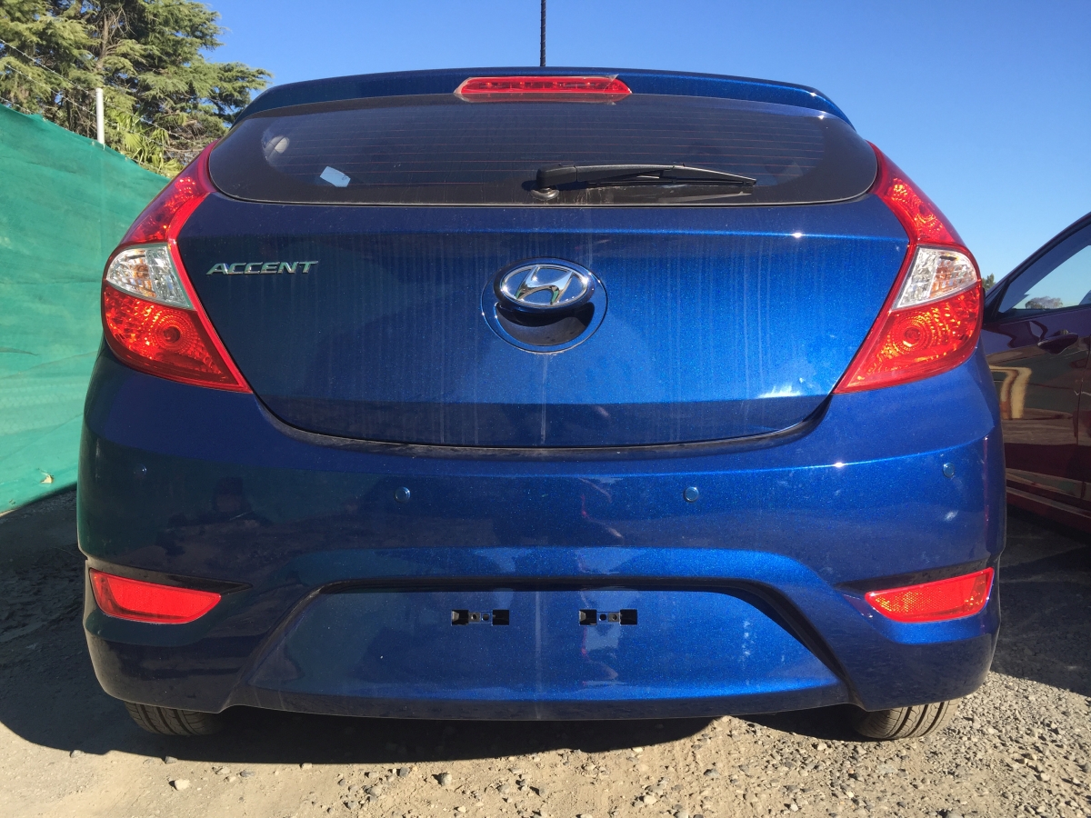 Accent Hatch 2016 Reverse Parking Sensors - Beeping | Creative Installations