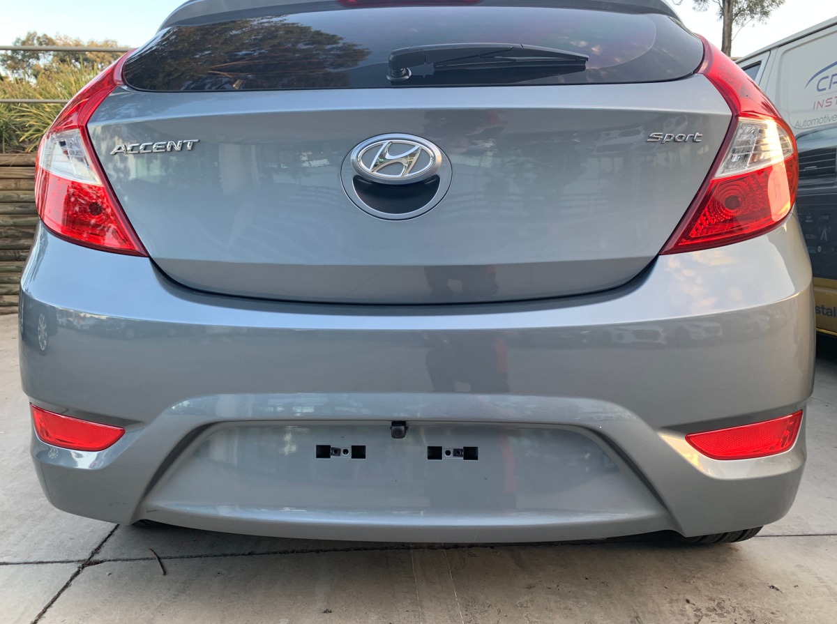 Accent 2019 Kenwood CMOS-130 Reverse Camera | Creative Installations