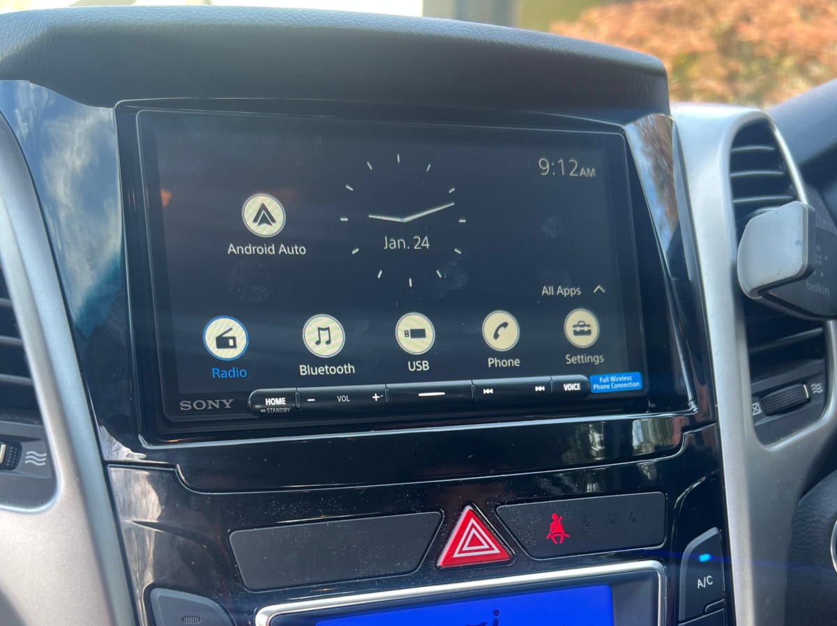 i30 2014 Sony XAV-AX6000 Head Unit | Creative Installations