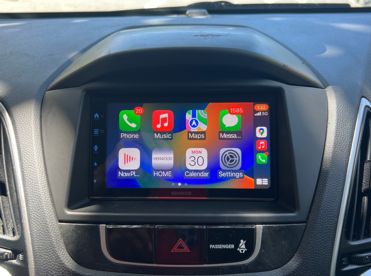 ix35 2013 Kenwood DMX7522S Head Unit | Creative Installations