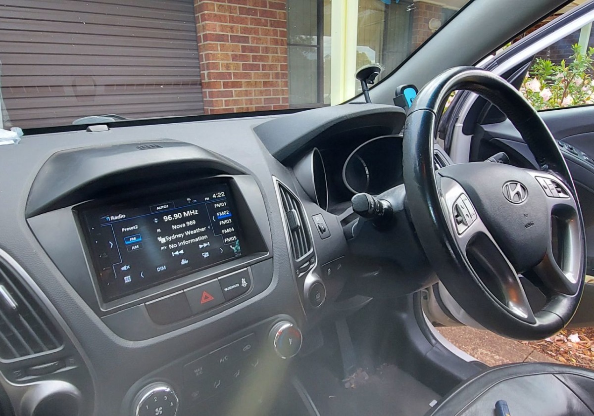 ix35 2014 Kenwood DMX5020S Head Unit | Creative Installations