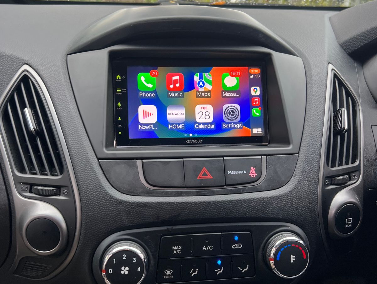 ix35 2014 Kenwood DMX7522DABS Head Unit | Creative Installations