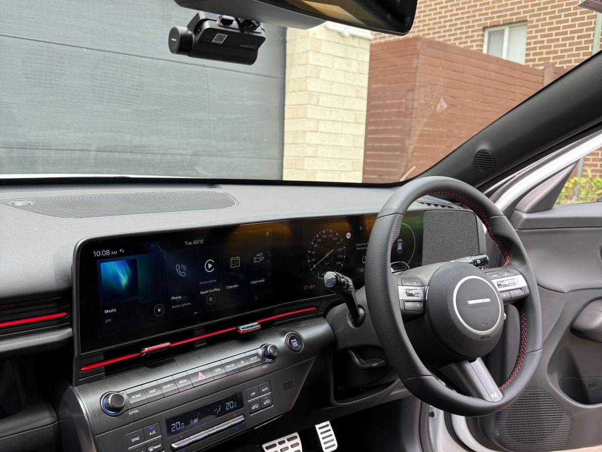 Kona 2024 IROAD FX2 Pro Dash Cams | Creative Installations