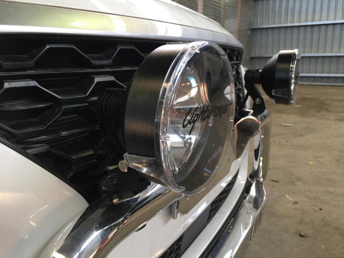 Santa Fe 2018 Lightforce 170 Striker Driving Lights | Creative ...