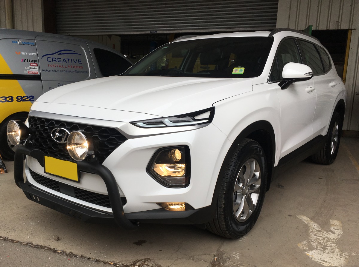 Santa Fe 2019 Lightforce 170 Striker Driving Lights | Creative ...