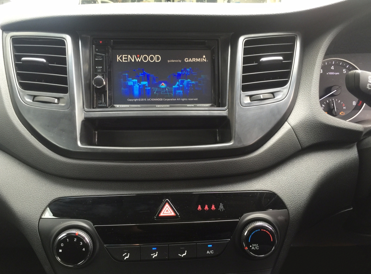 Tucson 2016 Kenwood DNX4150BT Sat Nav | Creative Installations