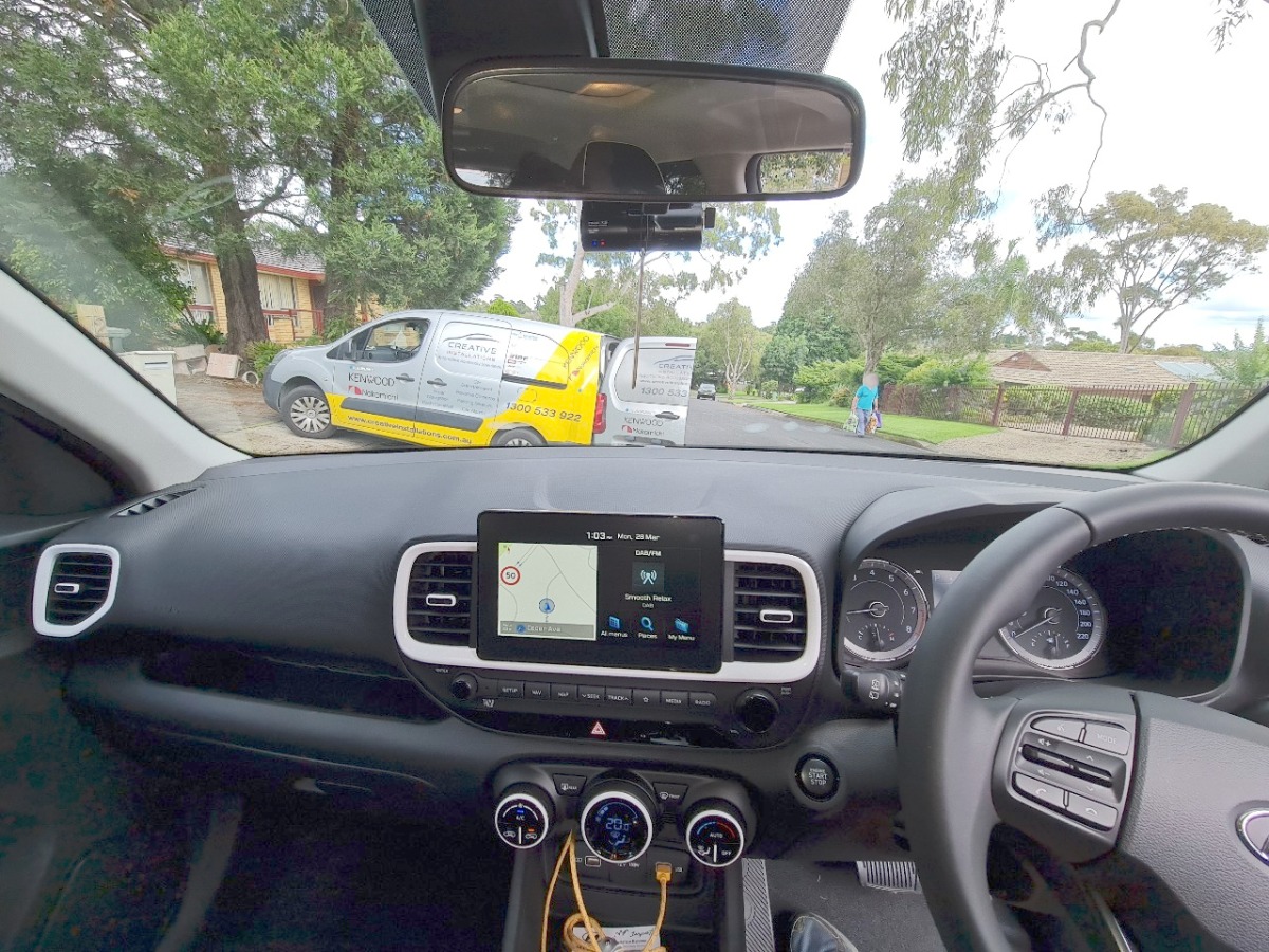 Venue 2022 IROAD X5 Dash Cameras | Creative Installations