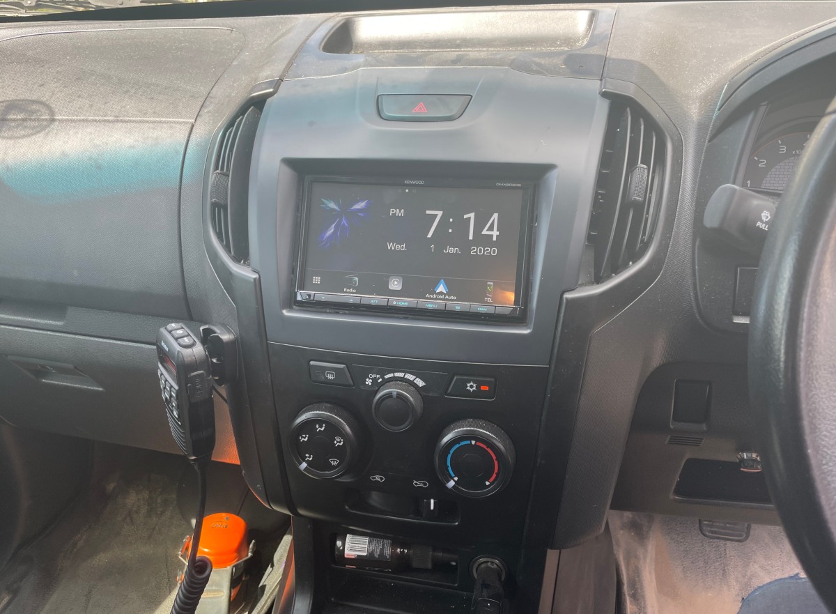 D-Max 2017 Kenwood DMX8020S Head Unit | Creative Installations