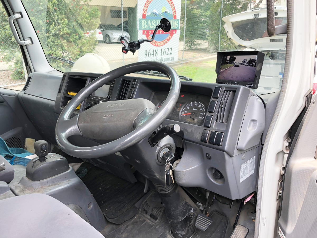 N Series NPR 300 Truck 2009 Reverse Camera | Creative Installations