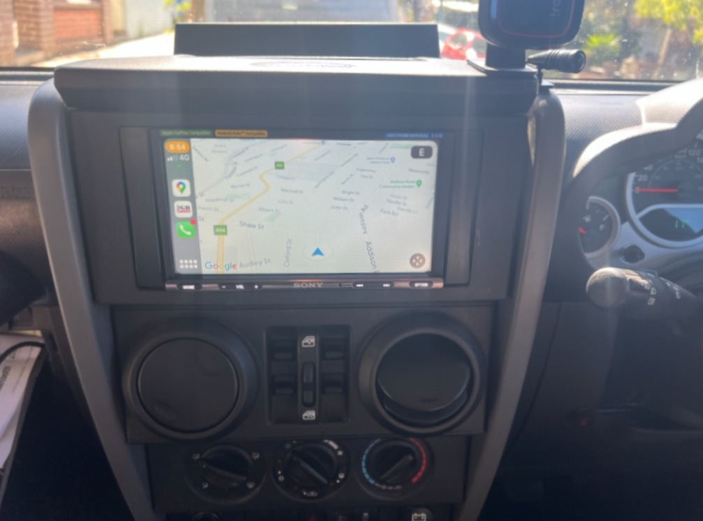 Wrangler 2010 Sony XAV-AX3200 Head Unit | Creative Installations